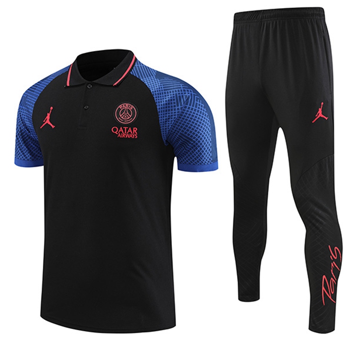 Acquistare Kit Maglia Polo PSG Nero 2022/2023