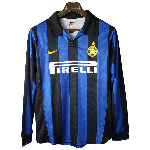 Crea Prima Maglia Inter Milan Retro Manica Lunga 1997/1998